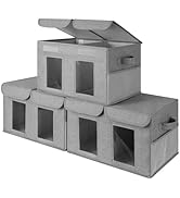 Amazon.com - GRANNY SAYS Stackable Bins - Open Front Closet Storage ...