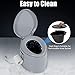 Amazon.com: Giantex Portable Travel Toilet with Detachable Inner Bucket ...