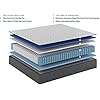 Amazon.com: Craftmatic Adjustable Bed with Premium Hybrid Mattress ...