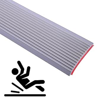 BETLEX Rubber Self-Adhesive Step Protection Edge Strip: Non-Slip Stair ...