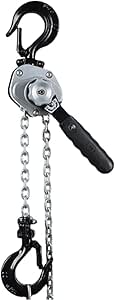 Amazon.com: Manual Lever Chain Hoist, 1000 Pounds, 8 Feet Manganese ...