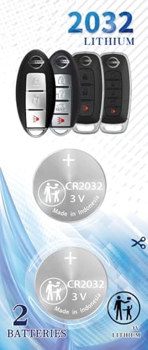 Amazon.com: Deluxe Batteries Key Fob Battery Replacement for Nissan ...