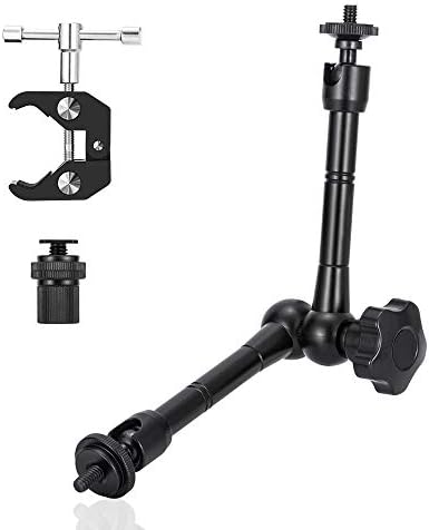 KAGYOKU 11" Articulating Magic Friction Arm with Large Super Crab Clamp ...