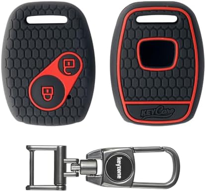 Keycare Silicone Key Cover Compatible for Honda City, Civic, Jazz, Brio ...