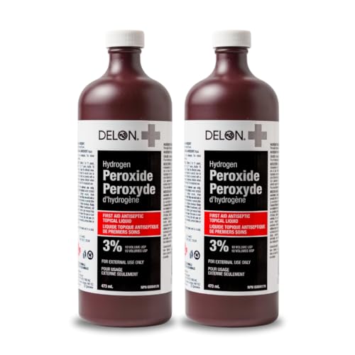 Hydrogen Peroxide 3% USP 2x473ml : Amazon.ca: Health & Personal Care