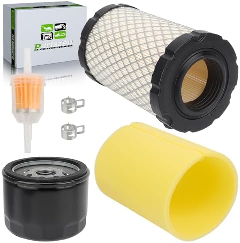 Amazon.com: partszen Z335E Air Fuel Oil Filter Fit for John Deer z355r ...