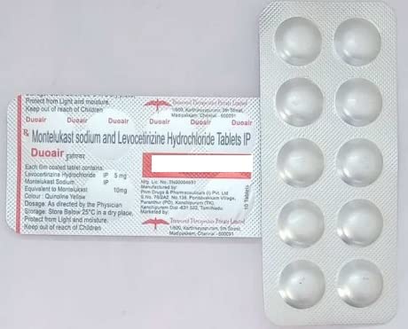Duoair - Strip of 10 Tablets : Amazon.in: Health & Personal Care