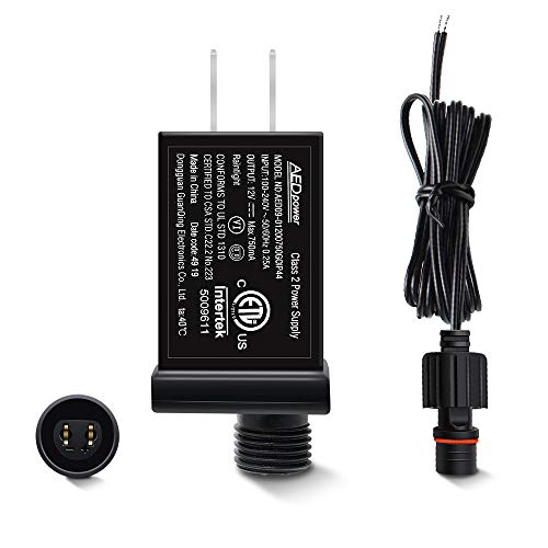 Snapklik.com : LED Transformer 12V 9W, LED Class 2 Power Supply IP44 ...