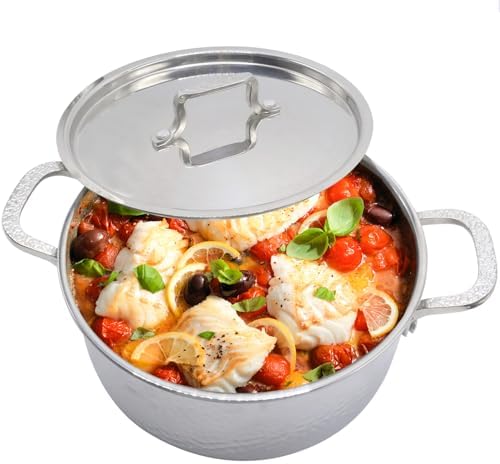 Amazon.com: Vivicreate Tri-Ply Stainless Steel Stockpot Deep Cooking ...