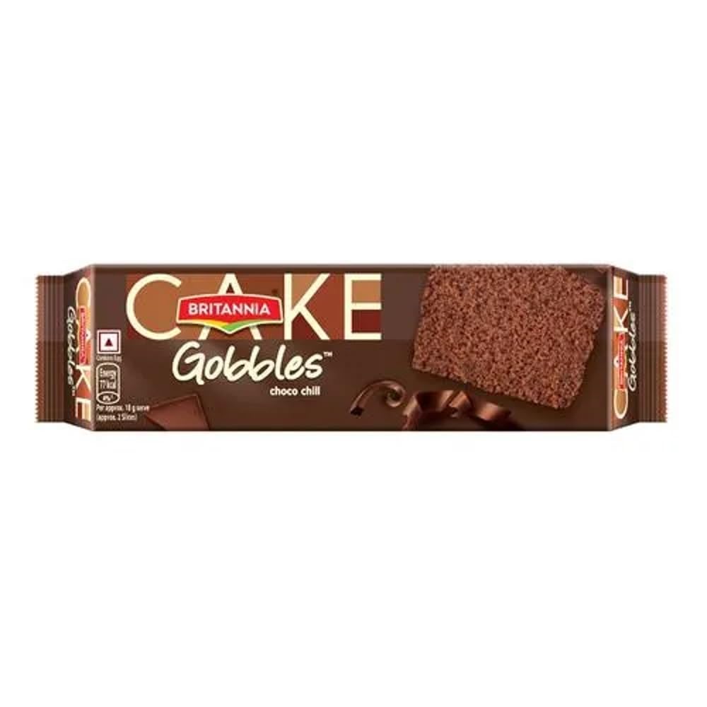 Britannia Gobbles Choco Chill Fruit Cake Bar, 120g : Amazon.in: Grocery ...