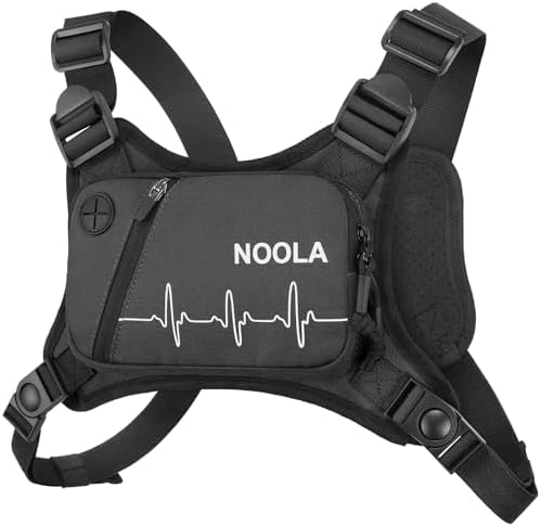 NOOLA Running Chest Pack, Running Vest for Men with Reflective Back ...