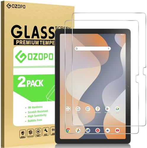 GOZOPO 2-Pack Screen Protector for Onn 10.1 Inch Tablet 2024 Model ...