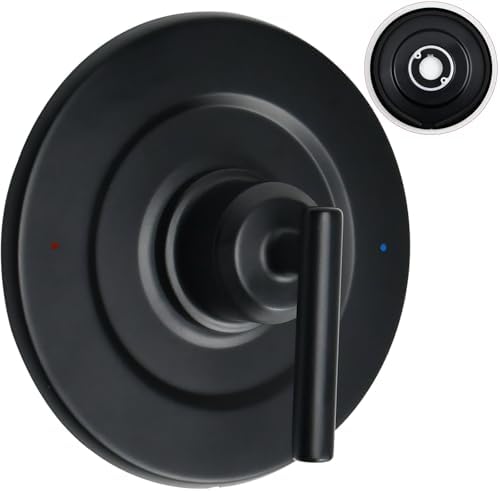 Replacement for T2901BL Moen Shower Handle Matte Black, Single Handle ...