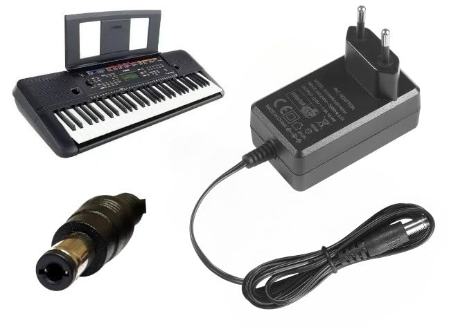 12V 1.5Amp Universal Piano Adapter Charger for PSR, YPG, YPT, DGX,EZ,P ...