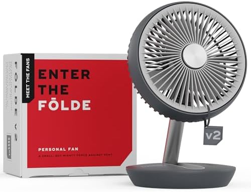 Buy AGARO Alpha Mini Fan with Light, 4 Inches, 4 Speeds, USB ...
