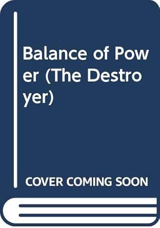 Balance of Power (The Destroyer) : Murphy, Warren: Amazon.in: Books