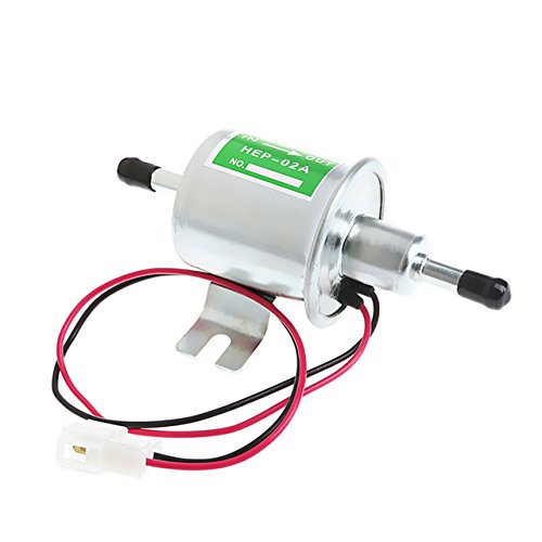 SWD Prime 12V Universal Metal Solid Fuel Pump Petrol Gasoline Electric ...