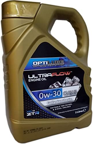 0w30 Fully Synthetic Engine Oil C2 Blue 5L 5 Litre : Amazon.co.uk ...