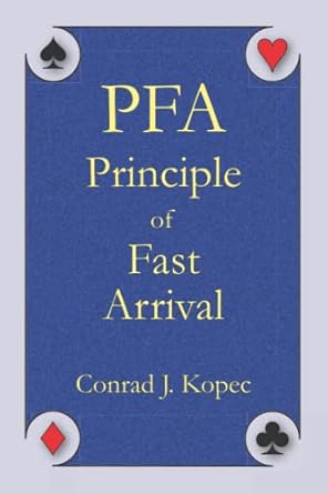 PFA: Principle of Fast Arrival: Kopec, Conrad J.: 9798831297539: Amazon ...
