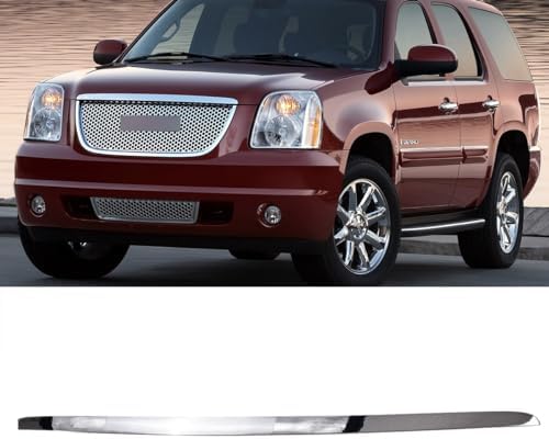 Amazon.com: New Front Hood Molding Chrome Compatible with 2007-2014 GMC ...