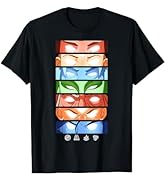 Amazon.com: Avatar: The Last Airbender Character Line Art T-Shirt ...