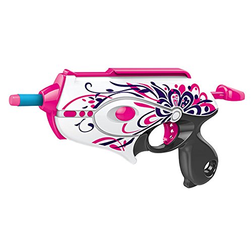 Toyshine Foam Blaster Gun Toy, Safe and Long Range, 10 Bullets, Pink ...