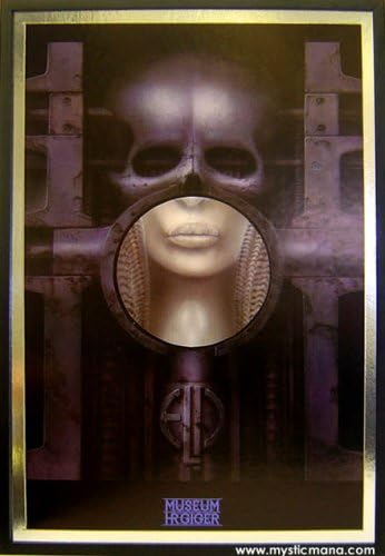 Amazon.com: ELP By H.R. Giger Framed & Dry mounted Fine Art Poster ...