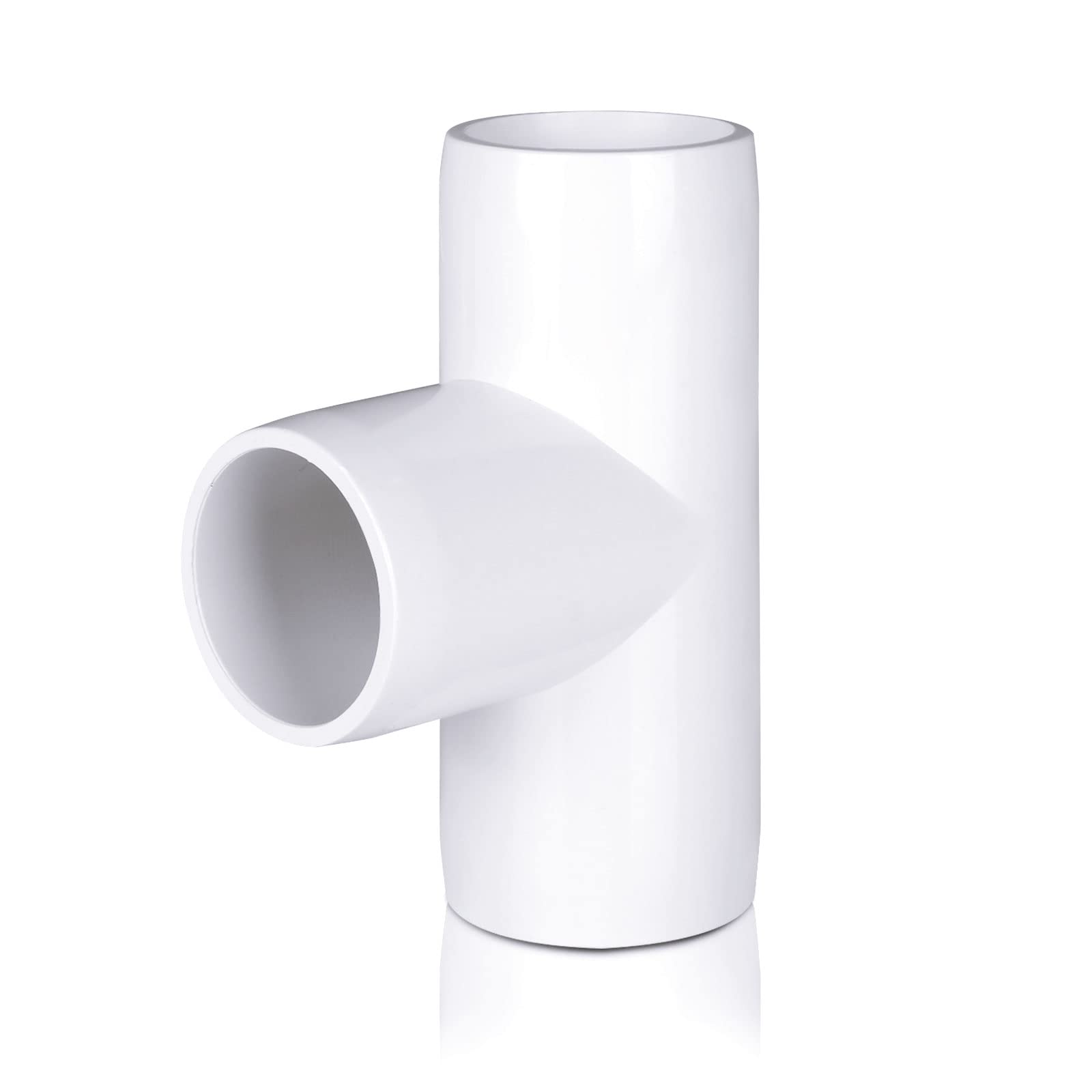 Snapklik.com : 16 Pack 1 Inch 3 Way Tee PVC Pipe Fittings, PVC Fitting ...