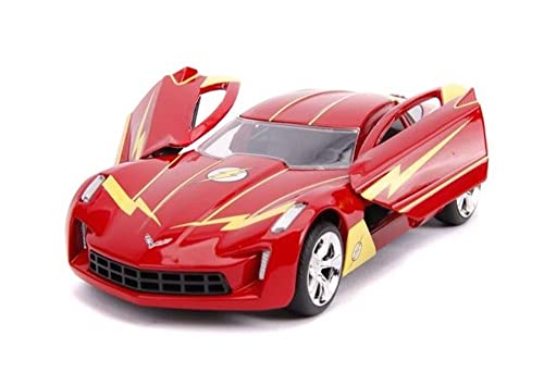 Jada Toys DC Comics 1:32 The Flash 2009 Chevy Corvette Stingray Die ...