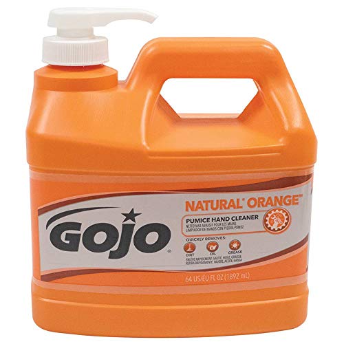 GOJO Bottle White Natural Orange Citrus Scented Heavy Duty Hand Cleaner ...