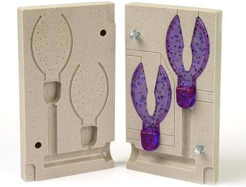 Amazon.com: Soft Plastiс Molds Lure Making Injection Molds Fishing ...