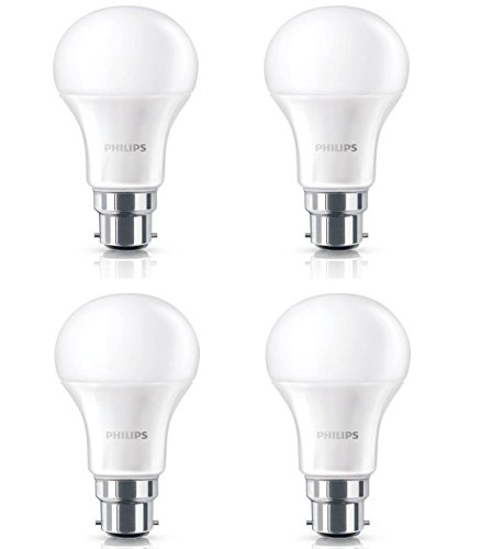 PHILIPS 7W B22 LED Bulb, Warm White, Pack of 4 : Amazon.in