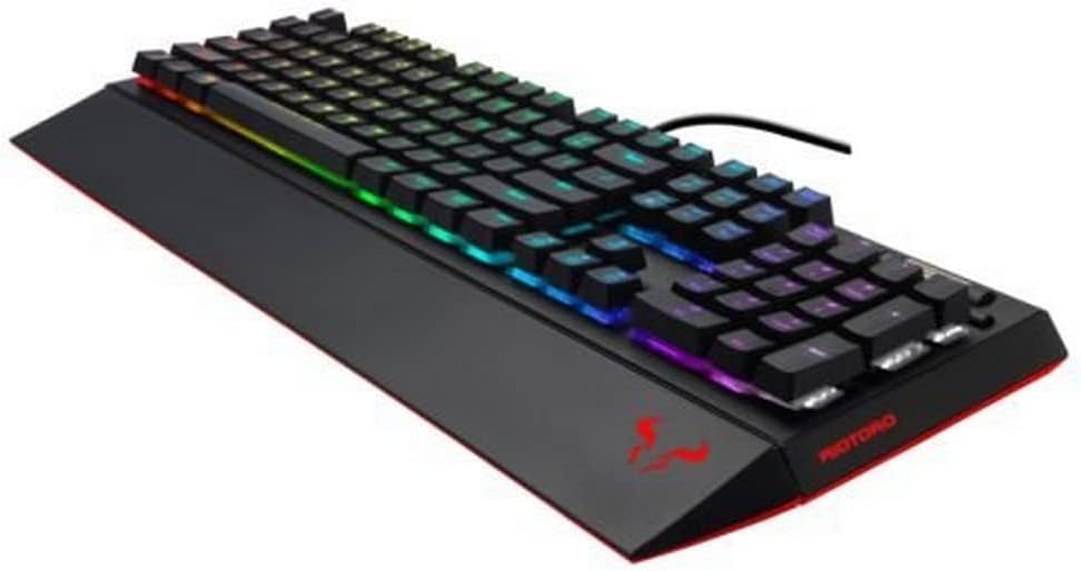 Amazon.com: RIOTORO Ghostwriter Cherry MX Brown Mechanical Keyboard ...