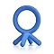Amazon.com : Comotomo Silicone Baby Teether, Blue, 1.75x1.75x3 Inch ...