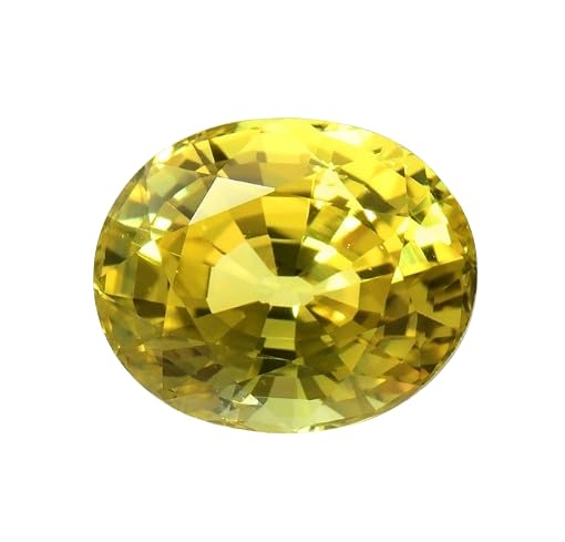 Venus Gems Gallery Real Yellow Sapphire Stone Original Certified Ceylon ...