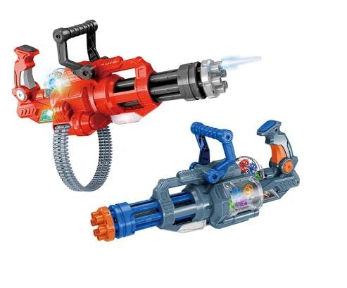 Buy Jack Royal Musical Transparent Glow Gear Gun with 3D Lights and ...