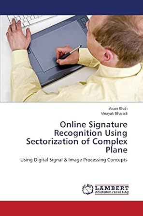 Online Signature Recognition Using Sectorization of Complex Plane ...