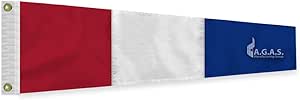 Amazon.com : AGAS No 3 Pennant Code of Signals - 8 In x 2 Ft - Printed ...