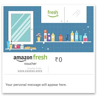 Amazon Fresh Voucher -Amazon Fresh - Bath & Grooming : Amazon.in: Gift ...
