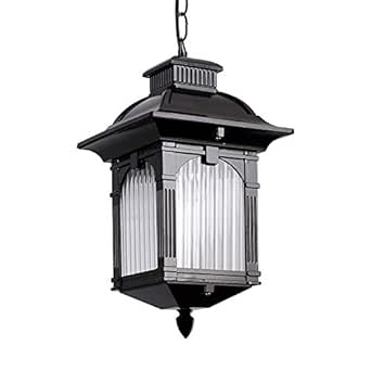 Buy Liunce Barn External Pendant Light Outdoor European Aluminum Garden ...