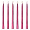 Amazon.com: 6 Pack 10 Inch Hot-Pink Spiral Taper Candles for Christmas ...