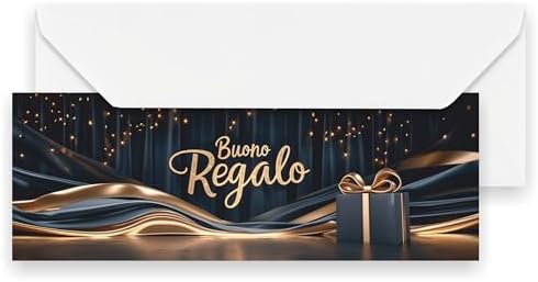 Buoni Regalo (25 o 50 pezzi) Biglietti Omaggio Gift Card Coupon ...