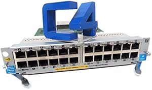 HP procurve J8702A 5400zl 24-port 10/100/1000 switch w/poe module ...