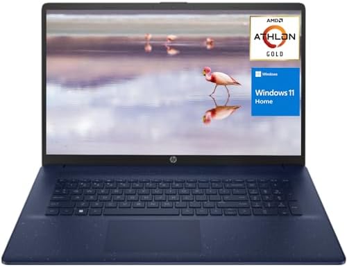 Amazon.com: HP Essential Laptop, 17.3" HD+ Display, AMD Athlon Gold ...