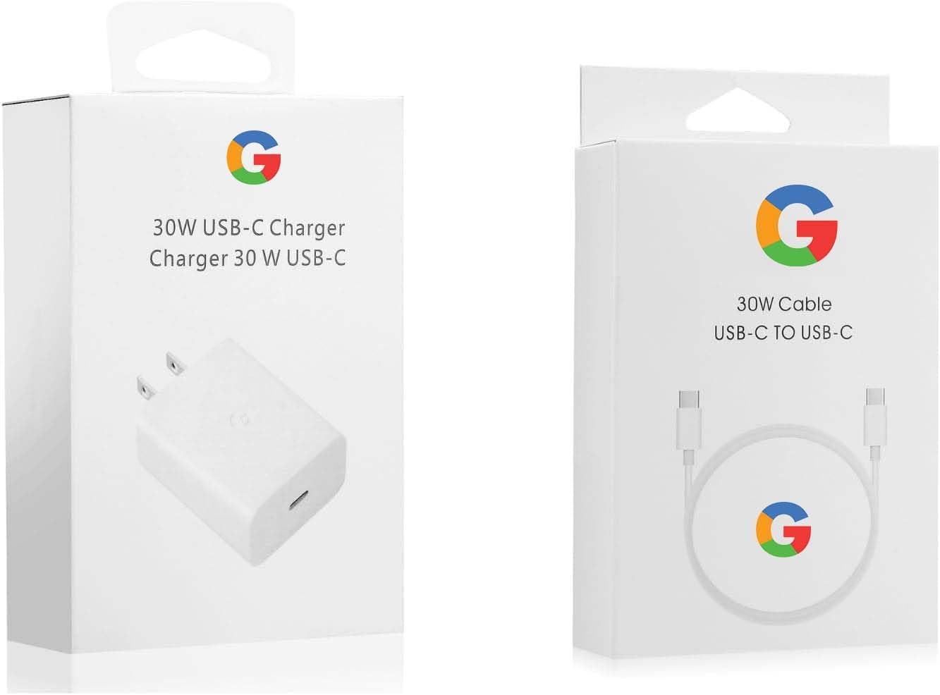 Amazon.com: Google 18W USB-C Power Adapter, GA00193-US, White, Google ...