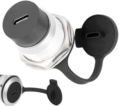 Amazon.com: SHANFEILU USB 3.1 Type-C Threaded Fixed Recessed Panel ...