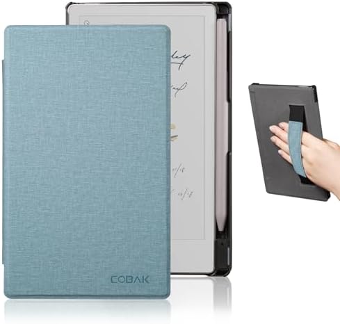 Amazon.com: CoBak Case with Hand Strap for Remarkable Paper Pro Move 7. ...