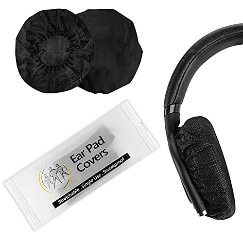Geekria 100 Pairs Individually Wrapped Disposable Earphone Covers ...