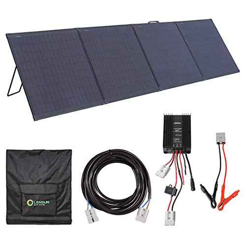 Snapklik.com : Lensun Innovative Waterproof 300W Folding Solar Panel