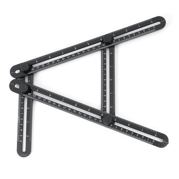 Generic Four Side Measuring Tool Multi Angle Ruler Template Tool Angle ...